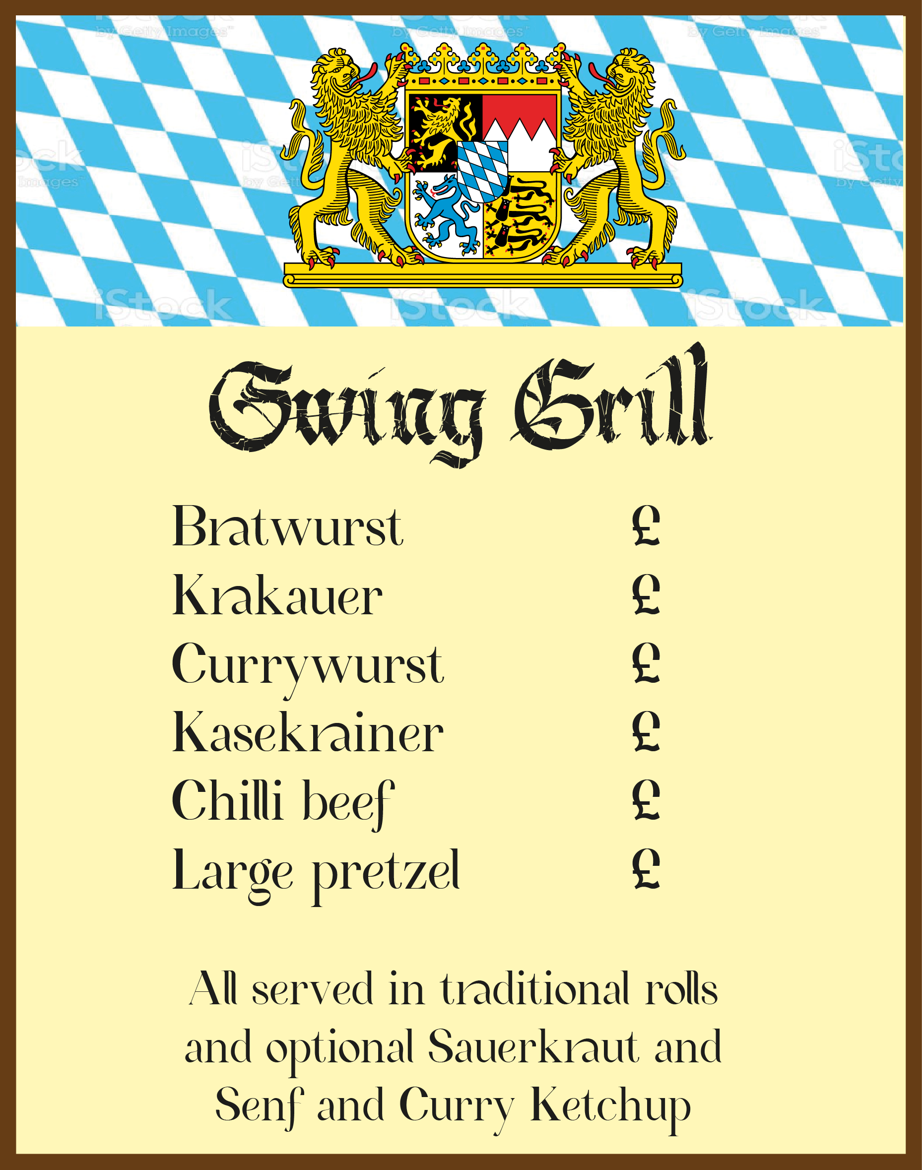 German Swing Grill - Peaks Catering Ltd